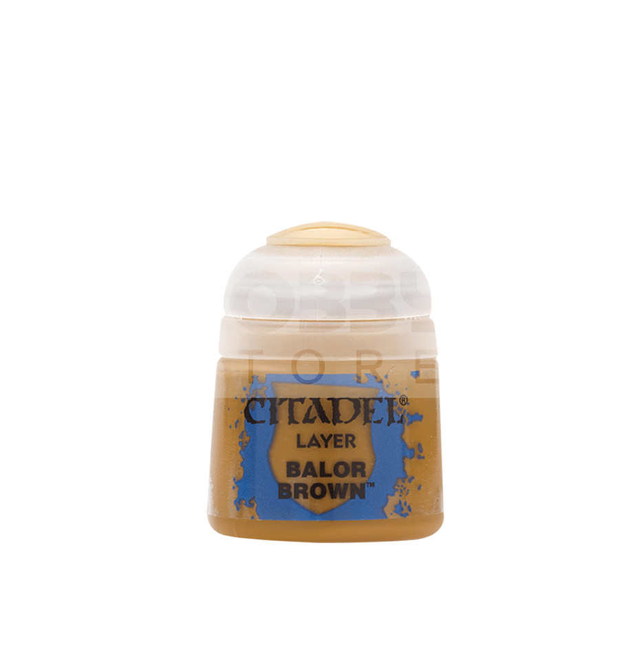 Citadel Colour Layer - Balor Brown 12 ml akrilfesték 22-43