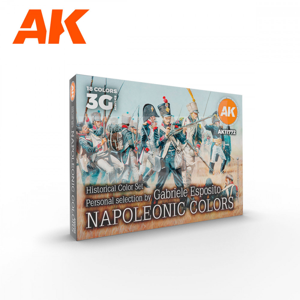 AK Interactive SIGNATURE SET – HISTORICAL COLOR SET – NAPOLE